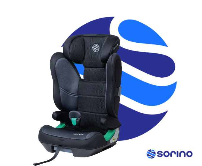 Car Seat Sorino Ceres Black/Grey - 100-150 cm